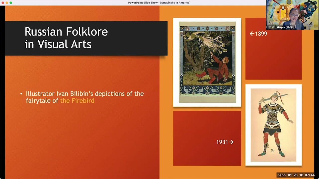 LSU Science Cafe January 2022 - Stravinsky in America - YouTube