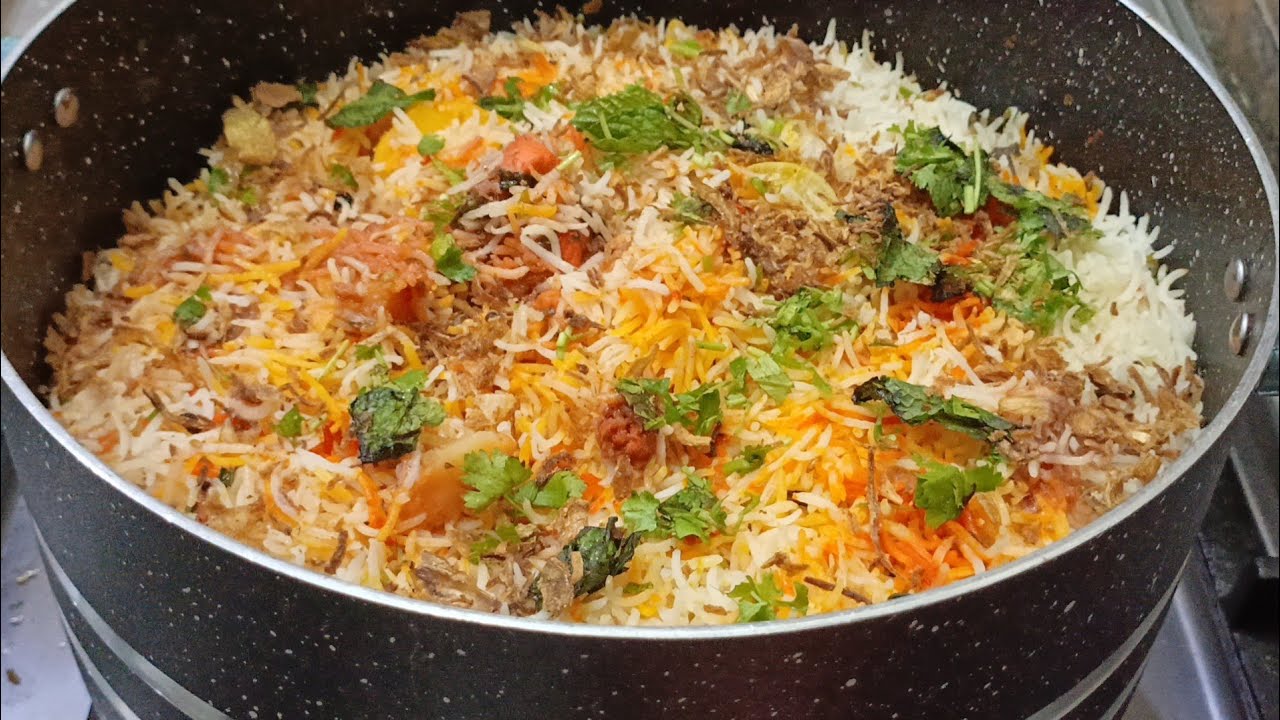 Karachi Famous Tikka Biryani,New and Easy Recipe,Simple Hyderabadi ...