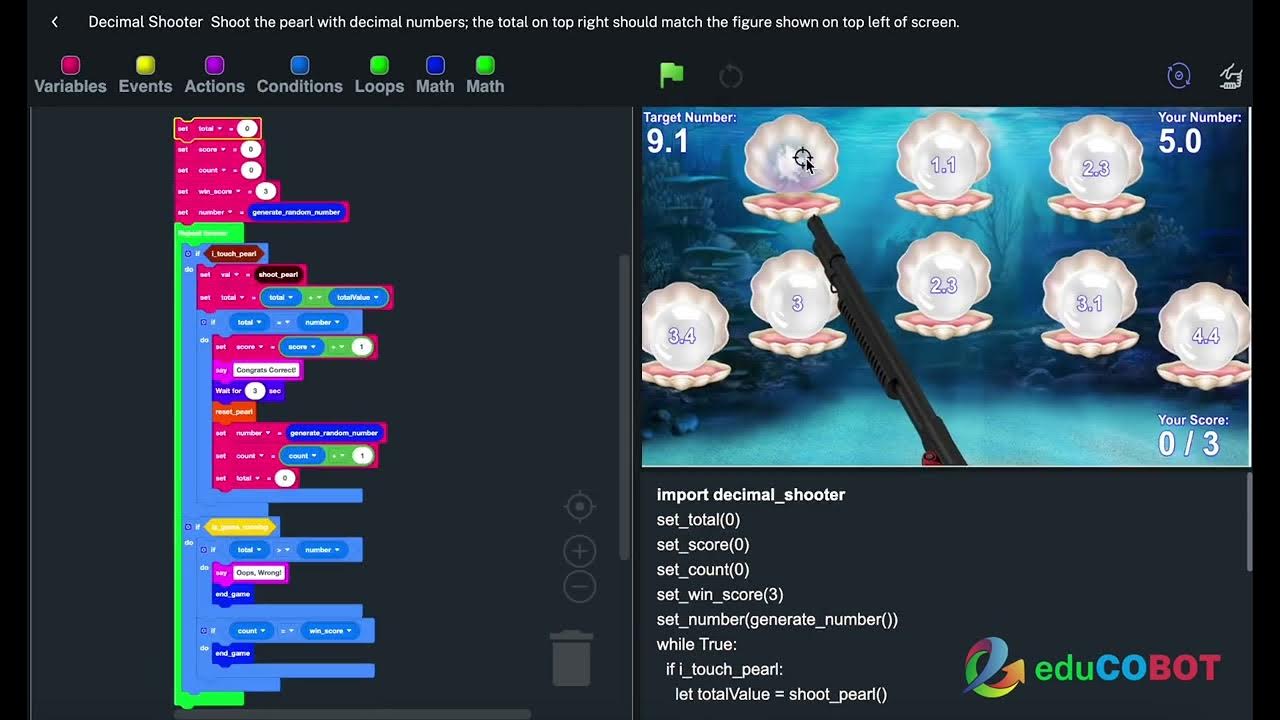 eduCOBOT, a code learning experience. - YouTube