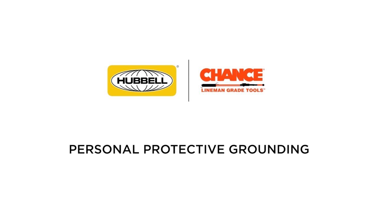 HUBBELL | CHANCE Personal Protective Grounding - YouTube