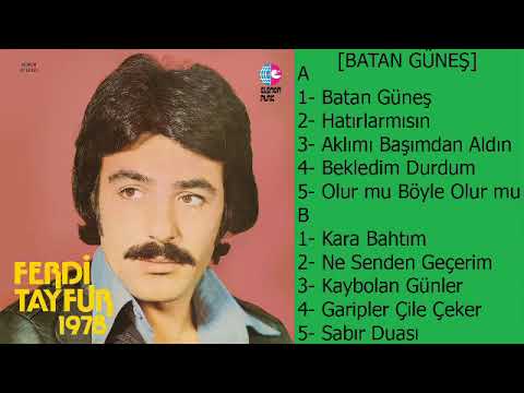 Ferdi Tayfur - Batan Güneş FULL ALBÜM (1978) Elenor