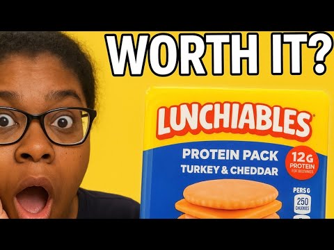 Is the Lunchables Protein Pack Actually Worth It ( Turkey & Cheddar ...