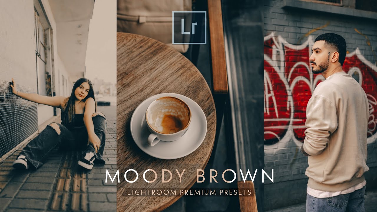 How to edit Moody Brown photography Preset | Lightroom photography ...