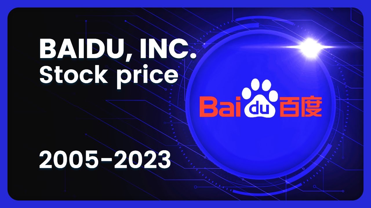 BAIDU (BIDU) Stock Price Evolution (USD) 2005-2023 #finance #stocks # ...