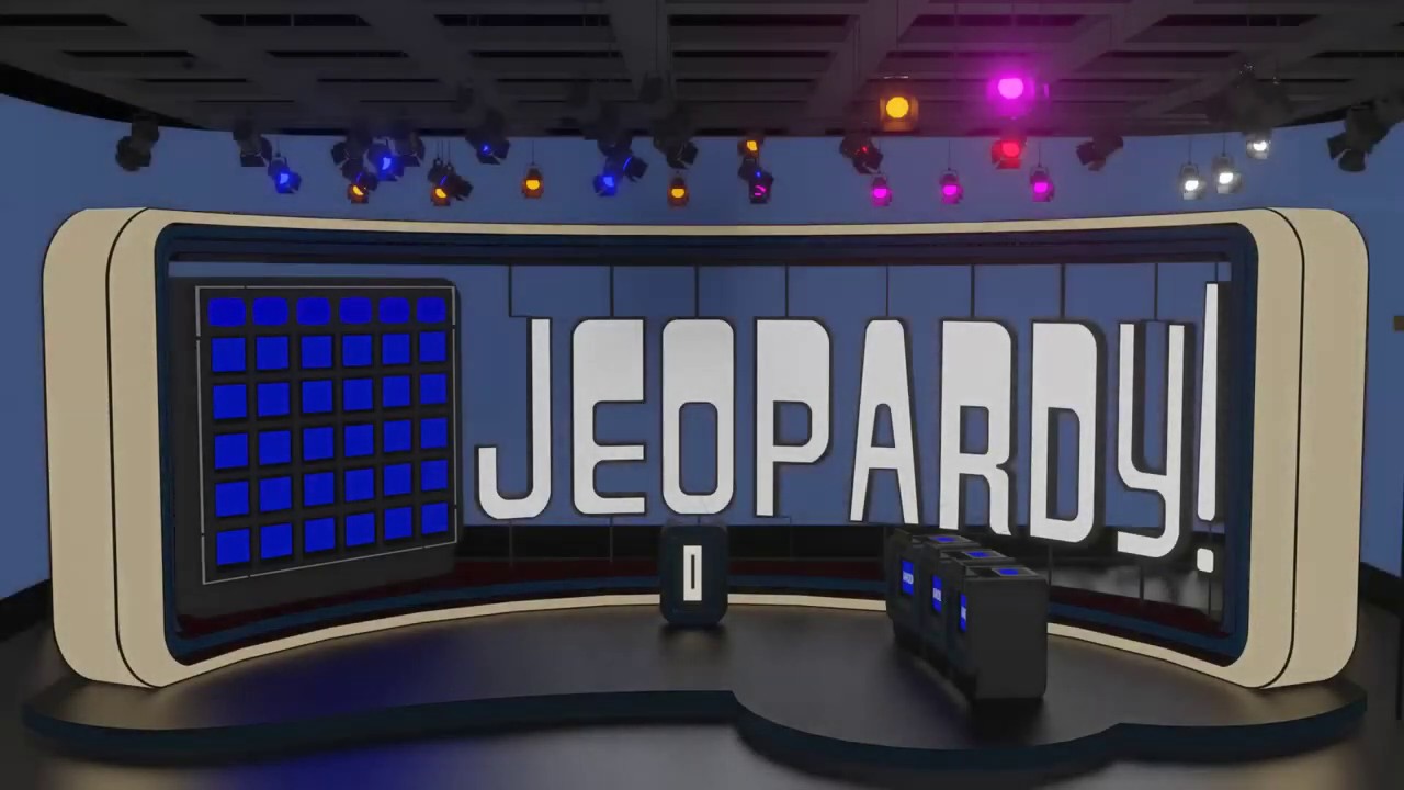 Jeopardy 3D Studio Intro 1985-86, White Letters, Globe - YouTube