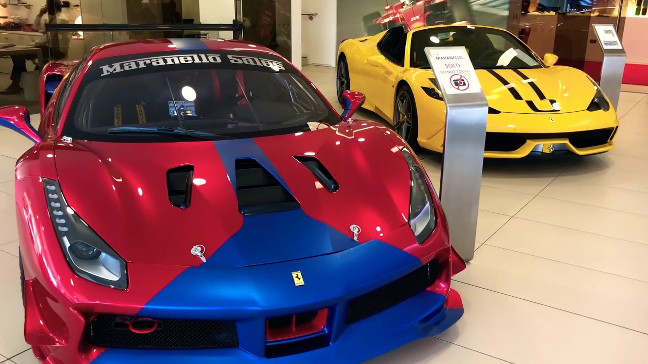 Racing Ferrari 458 GT2 - YouTube