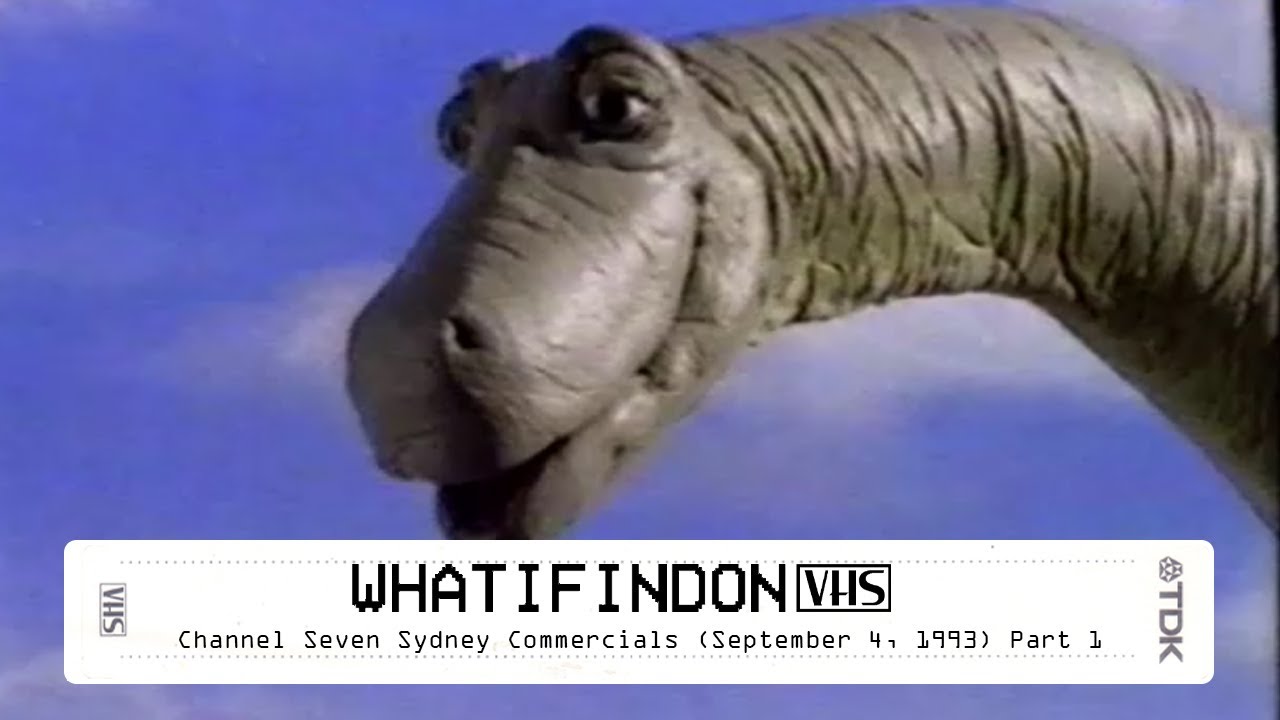Channel Seven Sydney Commercials (September 4, 1993) Part 1 - YouTube