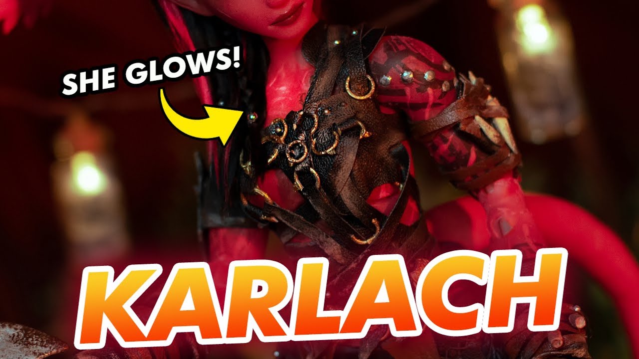I Made KARLACH…and Built a Whole DIORAMA for her! | Baldurs Gate 3 ...