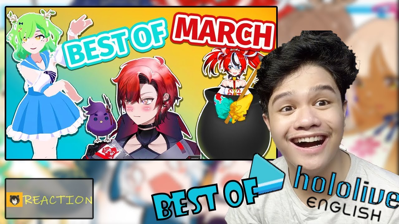 Best of Holo EN March 2023 - REACTION (Jello Clips) - YouTube