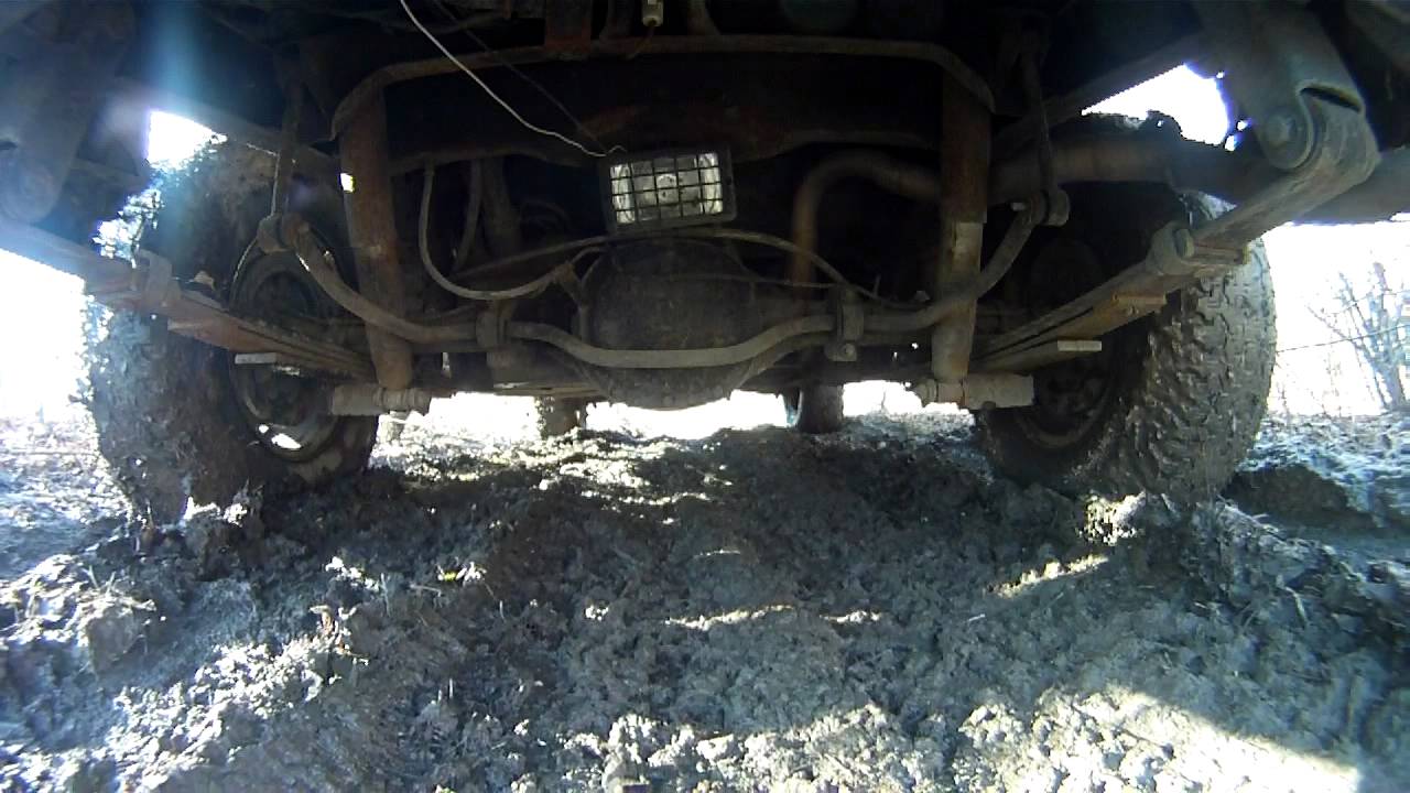 GoPro under car mudding - YouTube