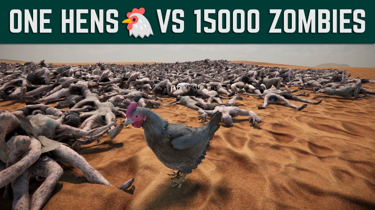 1 Chicken vs 20,000 Zombies – Can This Hero Survive the Impossible? 🐔🔥 ...
