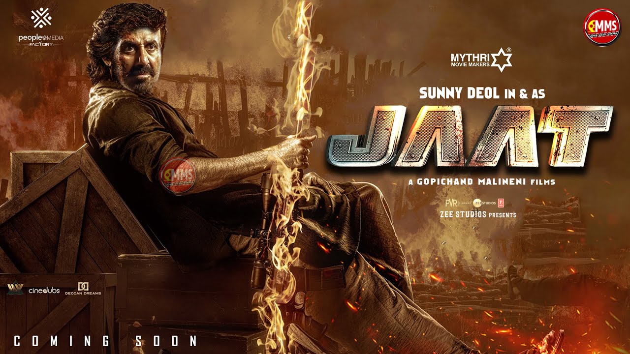Jaat Official Trailer | Sunny Deol, Rashmika, Bobby, Border 2 Movie ...