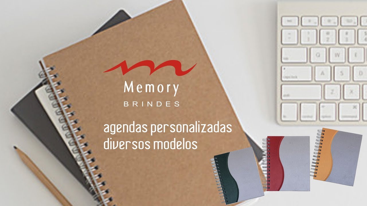 Agendas Personalizadas com sua Marca 1080p - YouTube