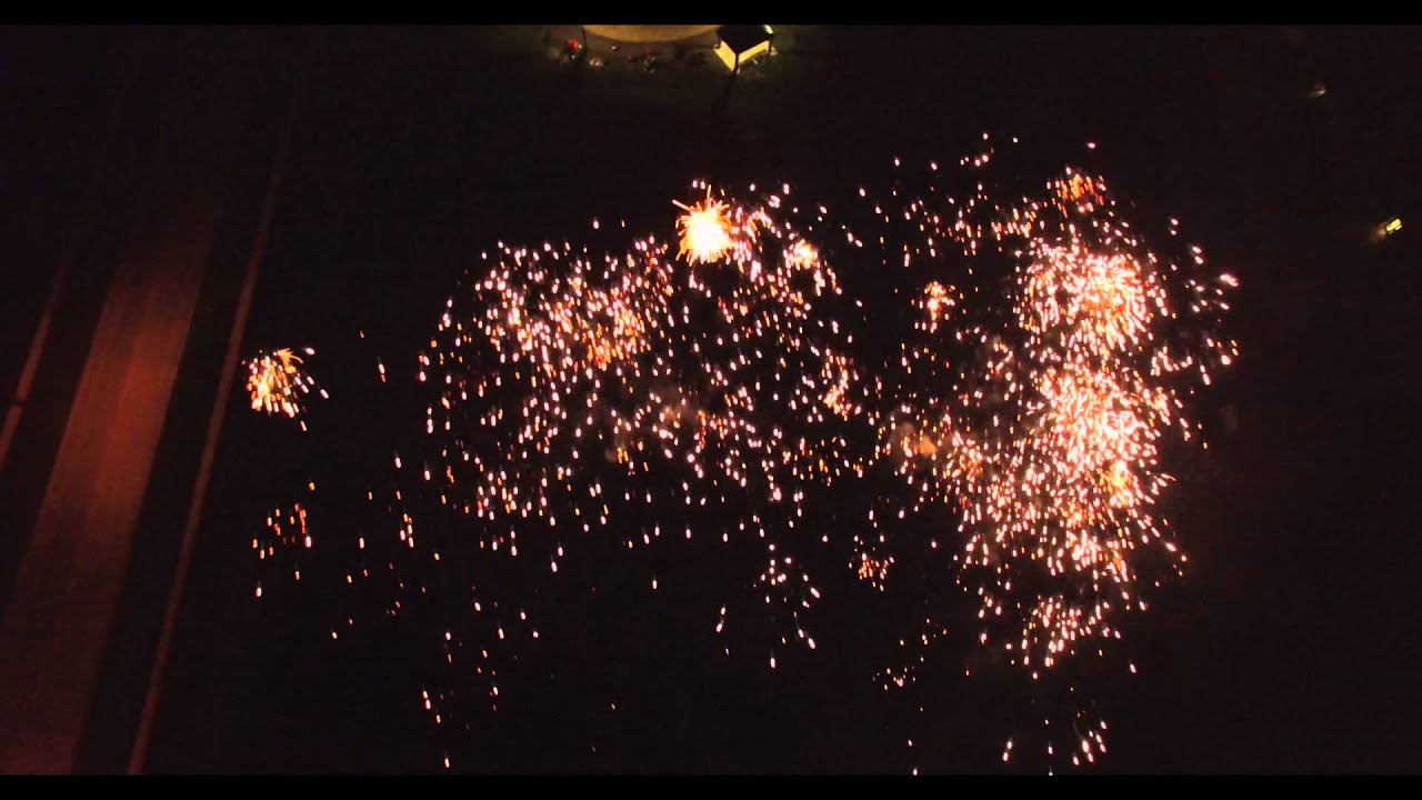EPIC FOOTAGE OF DRONE FLYING THROUGH FIREWORKS - YouTube