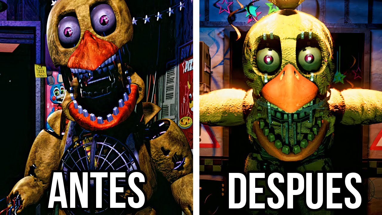 ESTE REMAKE DE FNAF 2 ES MEJOR QUE FNAF OPEN SOURCE / FNAF 2 REWRITTEN ...