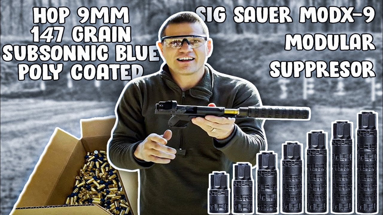 House of Payne Munitions (HOP) 9mm 147gr Subsonic Poly-coated - Sig ...