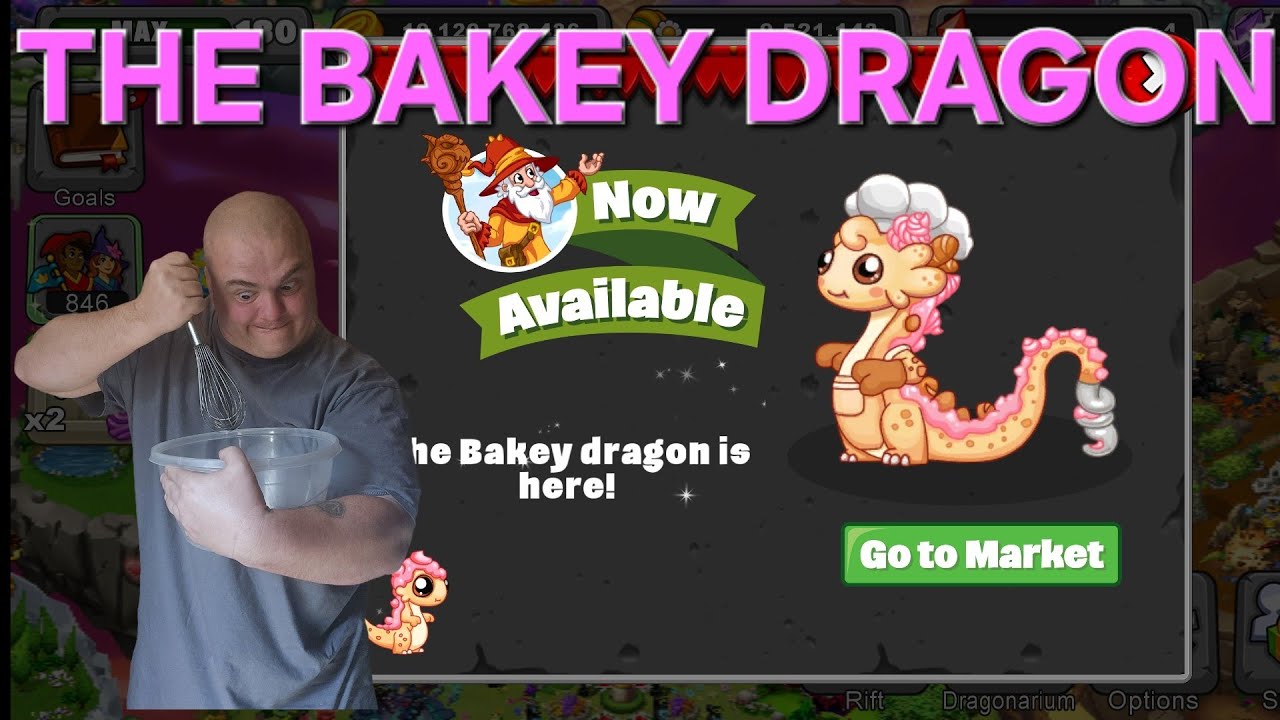 How to get the BAKEY DRAGON #dragonvale #dragongamer #bakeydragon - YouTube
