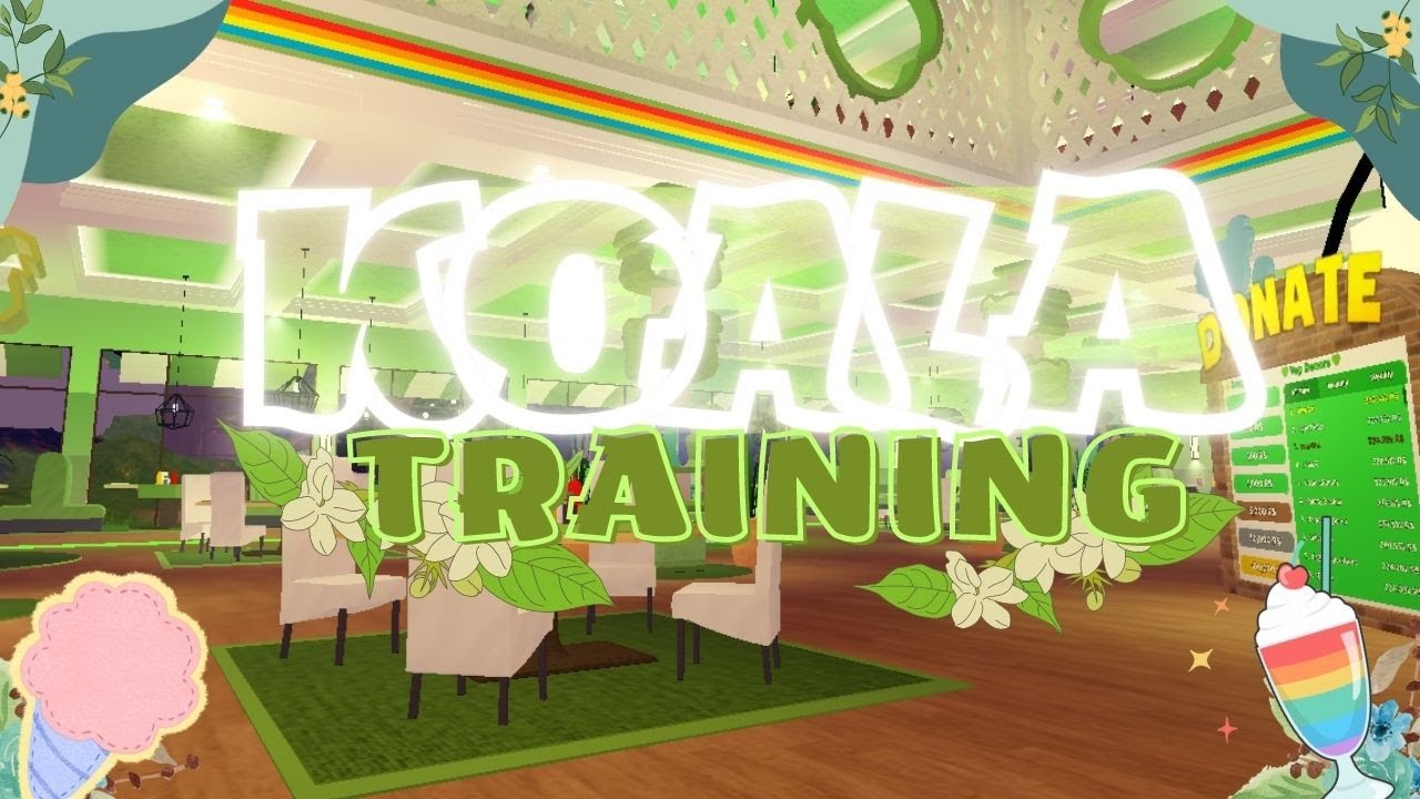Koala Cafe | Training for Koala! - YouTube