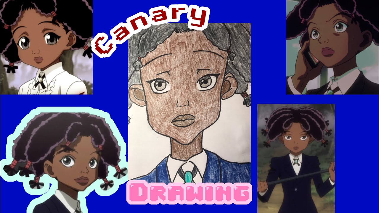 ANIME SERIES: CANARY ( FROM HUNTER X HUNTER) SPEED DRAWING *AESTHETIC ...