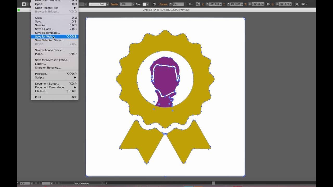 How to Convert PNG into Vector (.ai/.svg) with Adobe Illustrator - YouTube