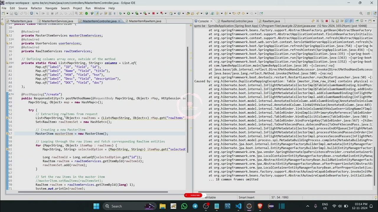 Java Spring Boot Project Part 33| Creating a Junction Entity with Many ...