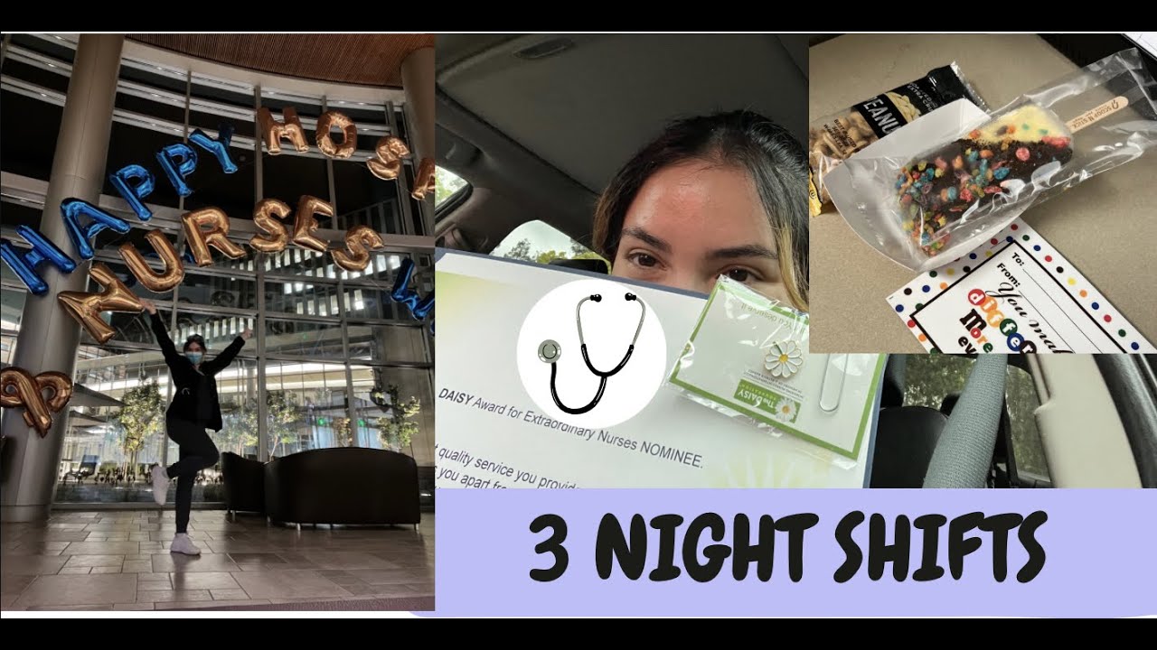 THREE 12 HOUR NIGHT SHIFTS IN A ROW I NEW GRAD RN, VLOG, RN RESIDENCY ...