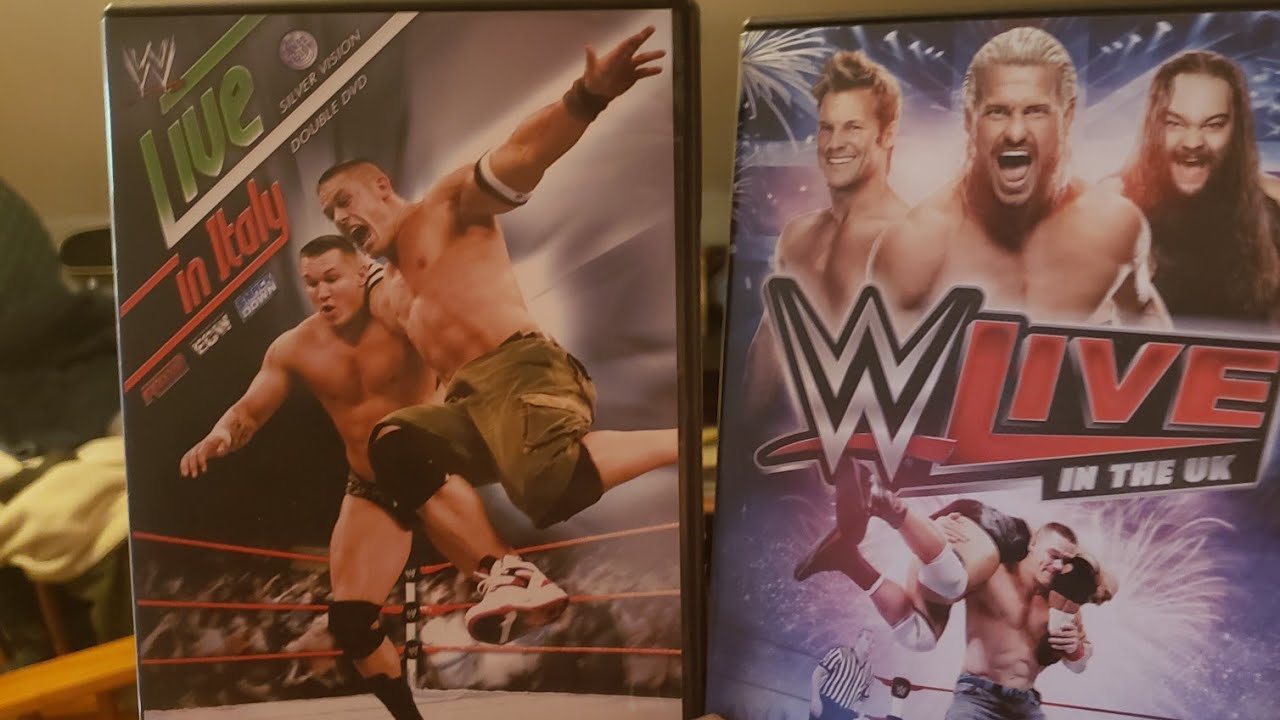 Wwe uk live dvd collection - YouTube