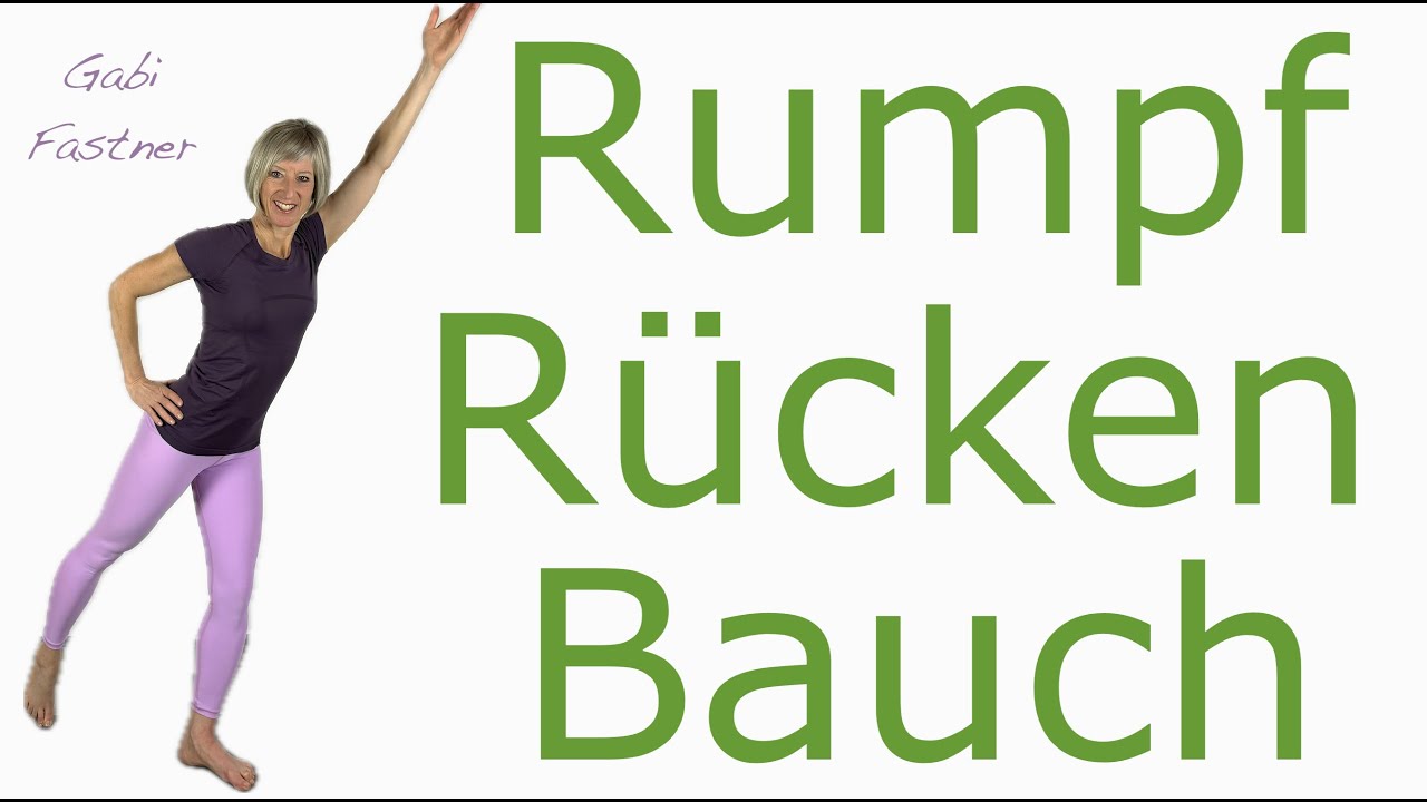 ⛱️ 26 min. für den Rumpf, Rücken und Bauch | Körpermitte-Training ohne ...