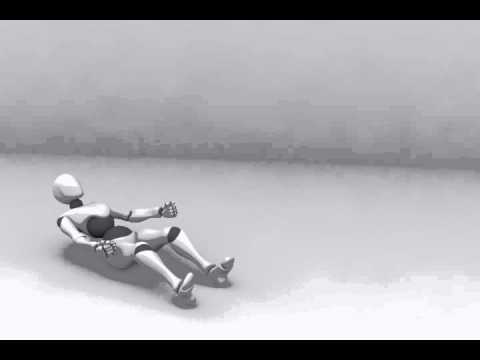 Death/Knockback animation blockout - YouTube