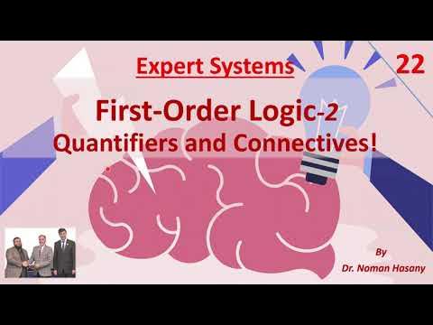 Quantifiers and connectives in First Order Logic - YouTube
