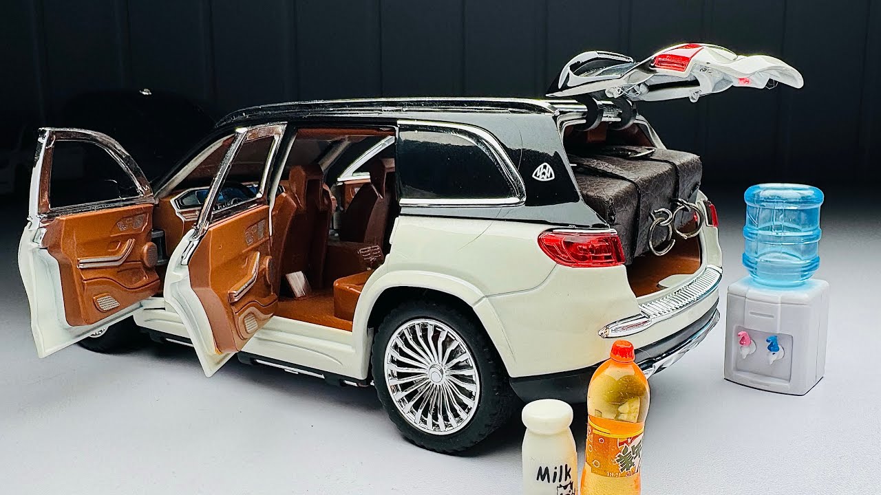 Unboxing of Mercedes Maybach GLS 600Diecast - Bouncing Car with Star ...