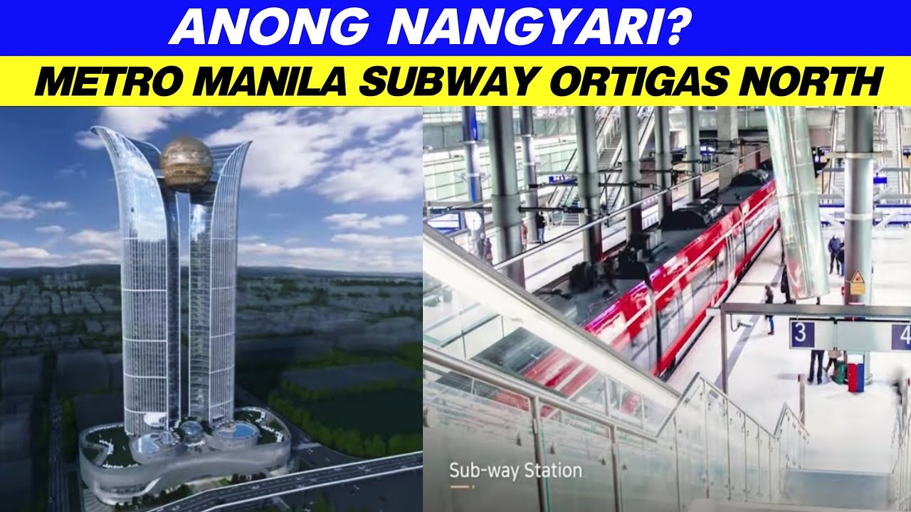METRO MANILA SUBWAY ORTIGAS NORTH STATION UPDATE 2023 - YouTube