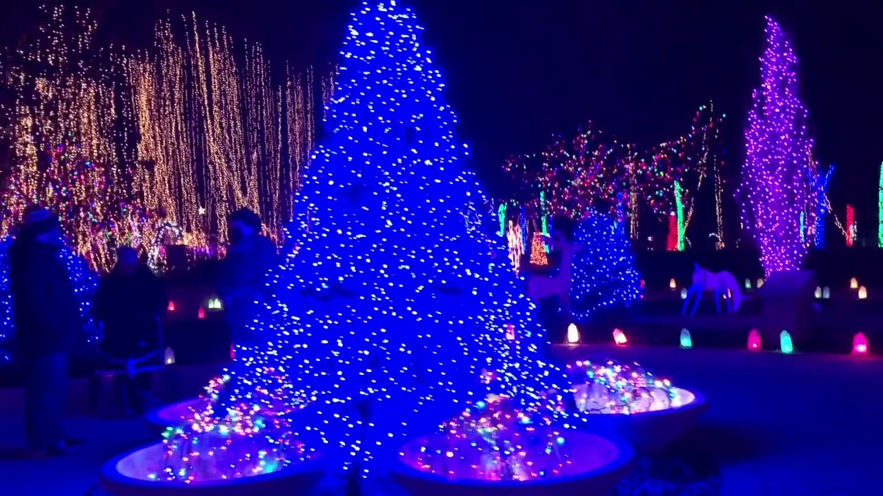 Rotary Gardens Holiday Light Show 2020 - YouTube