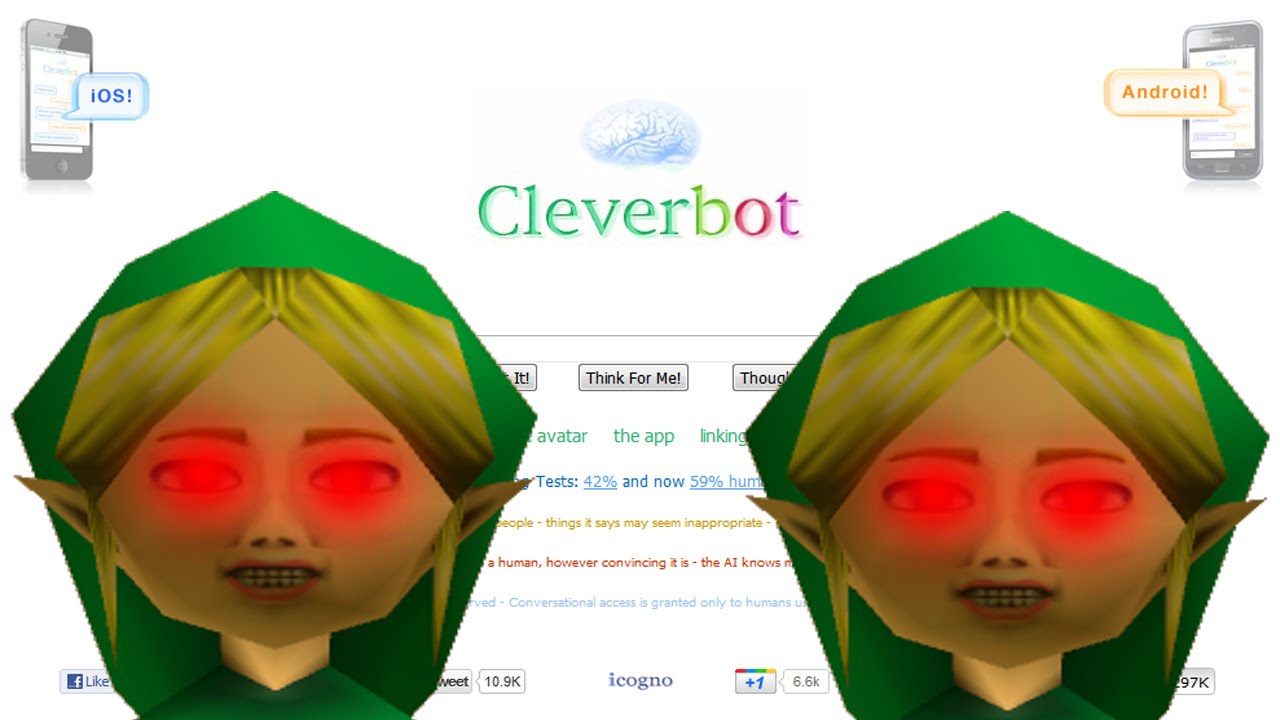 Another Interesting Chat with Cleverbot... - YouTube