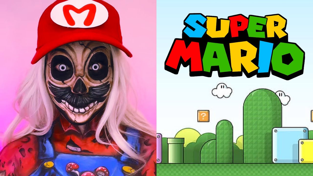 Mario Bros Makeup🇮🇩 #supermario #mariobros #makeuptransition # ...