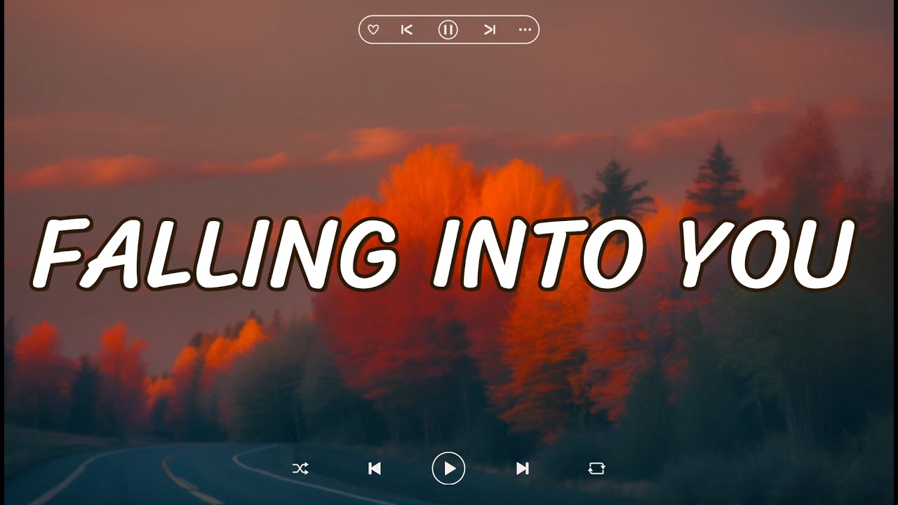 Falling Into You (Lyrics) - YouTube