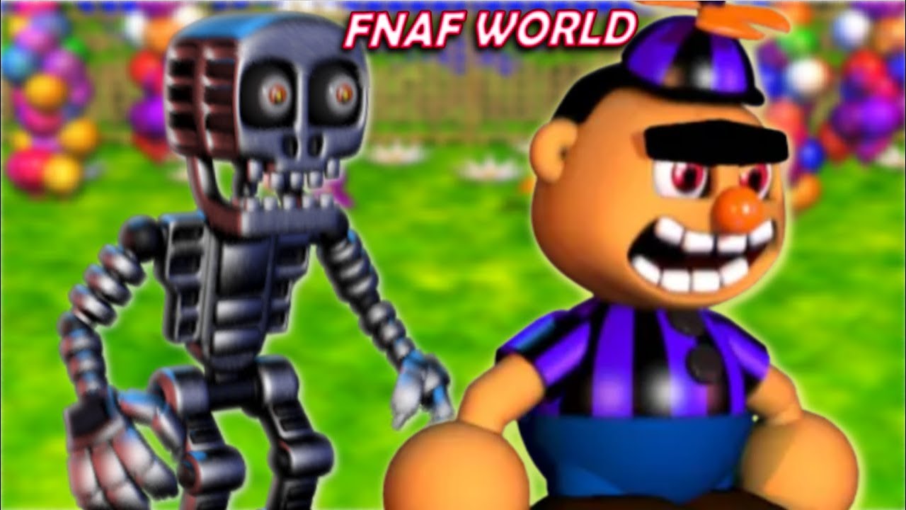FNAF WORLD (REVISITED) | PART 3 | FACING 2 BOSSES + FINDING MORE ...