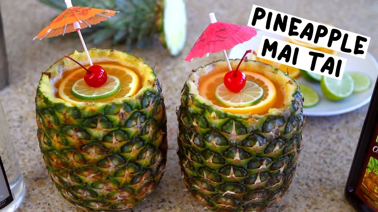 Pineapple Mai Tai - Tipsy Bartender
