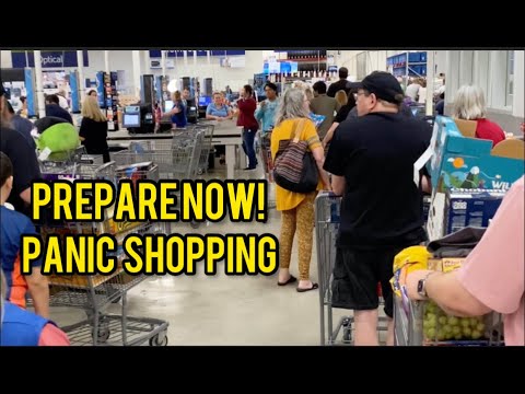 OMG! SCARED & PANIC SHOPPING EVERYTHING PREPARE NOW! @tommyscarolinaliving - YouTube