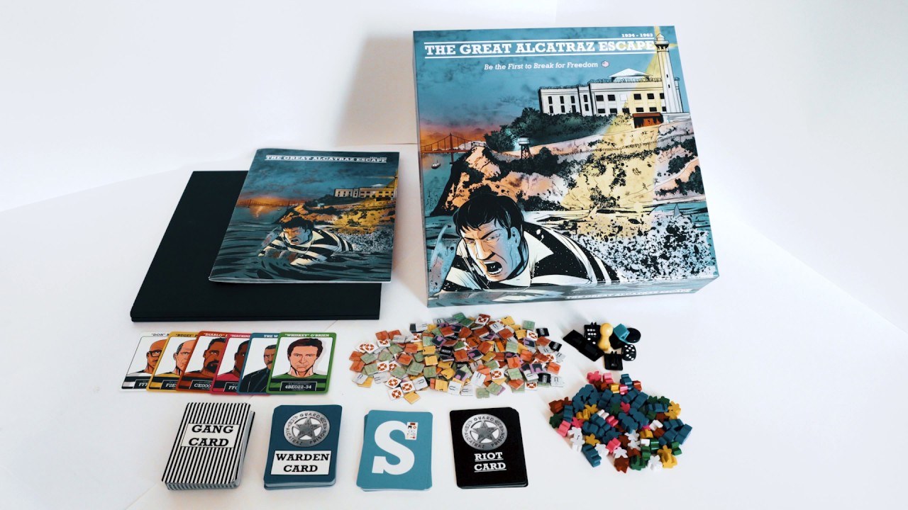 The Great Alcatraz Escape - Kickstarter Board Game Trailer - YouTube