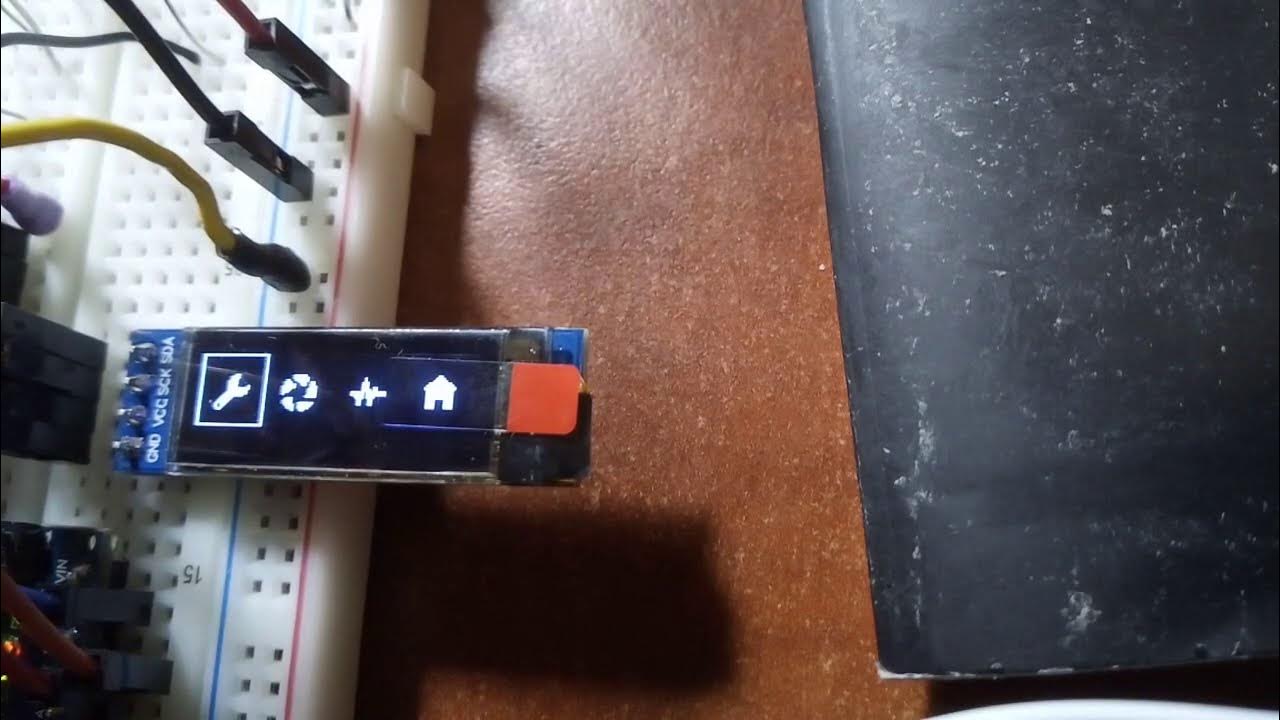 Arduino RPM Temperature Oled - YouTube