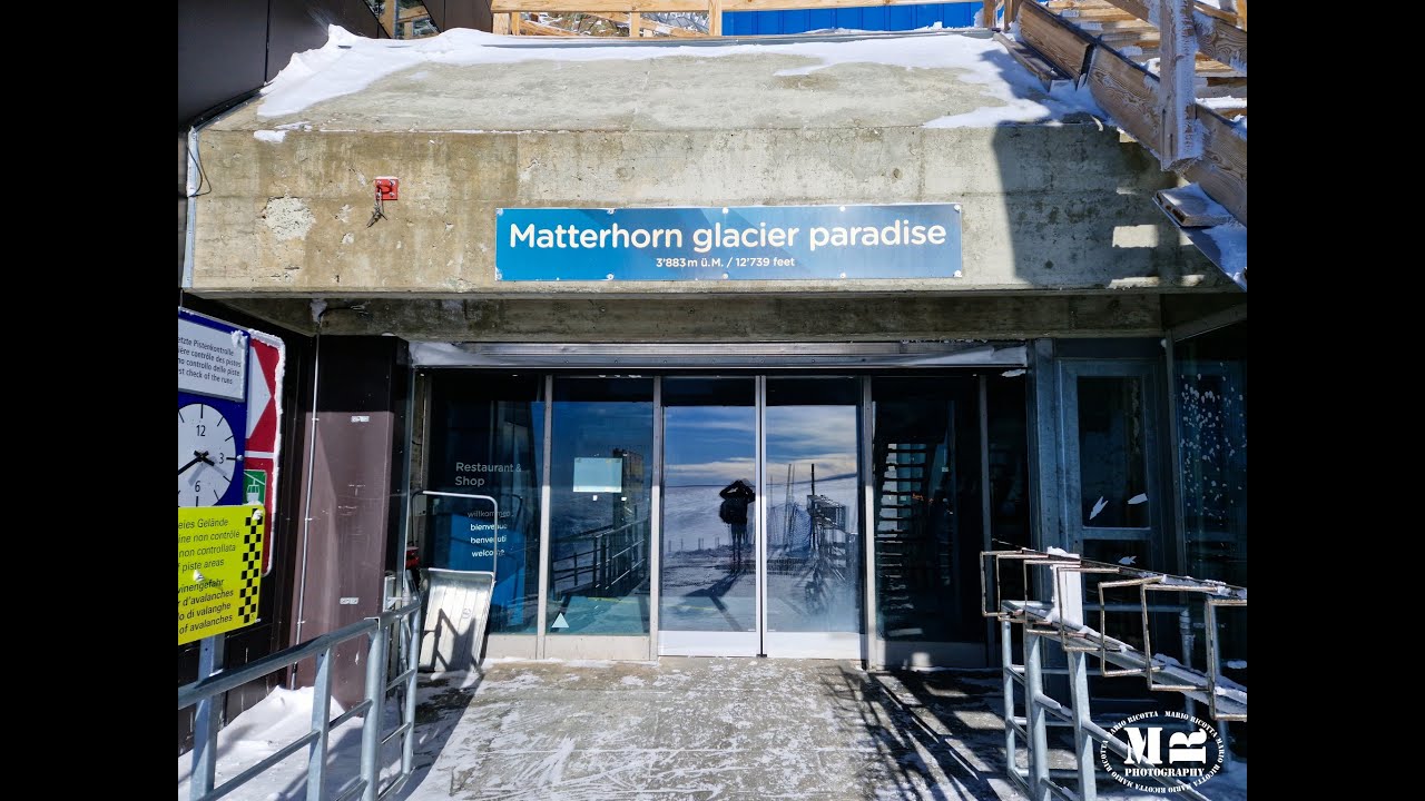 Funivia più alta d'Europa "Matterhorn Glacier Paradise" Zermatt ...