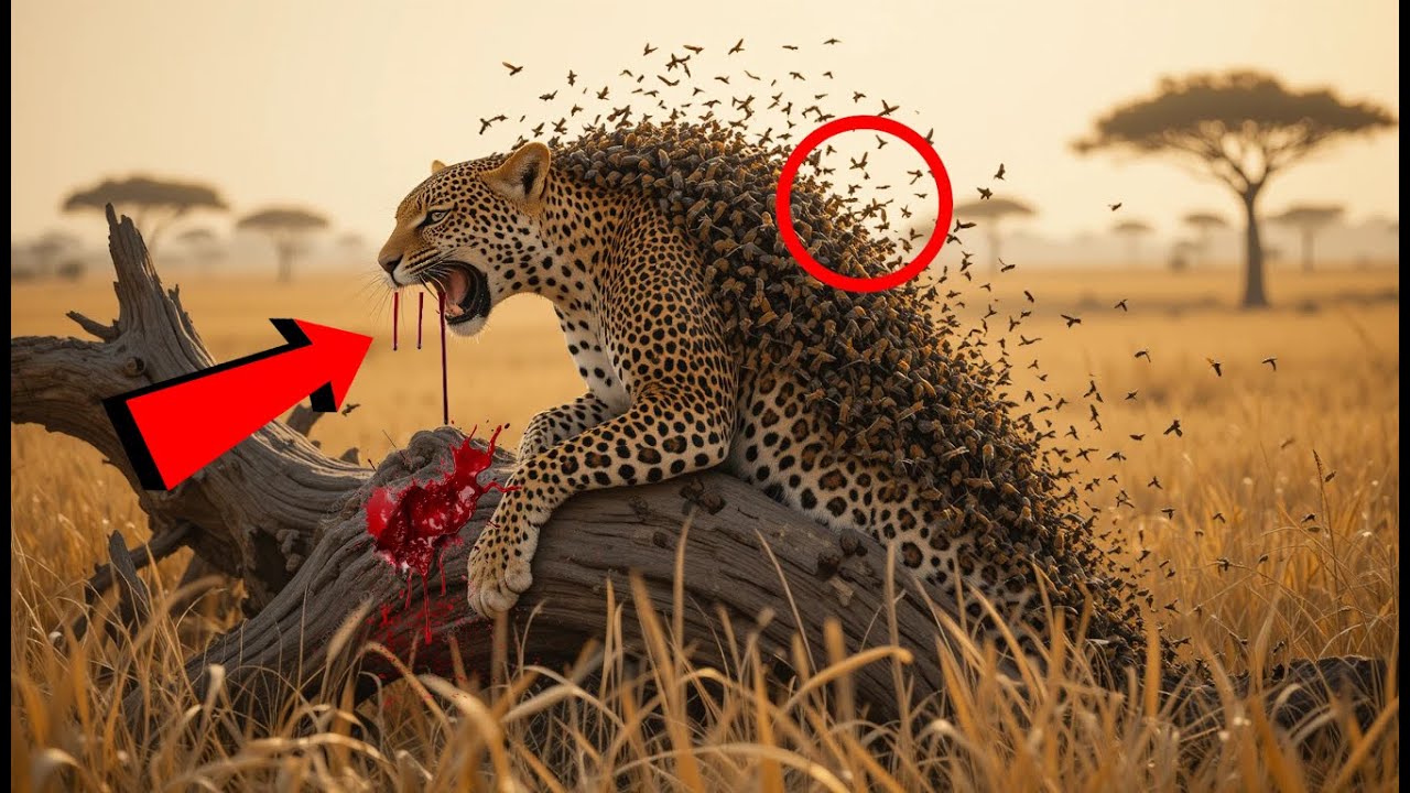 Story of LEOPARD Infested with Millions of Parasites Rescued by ...