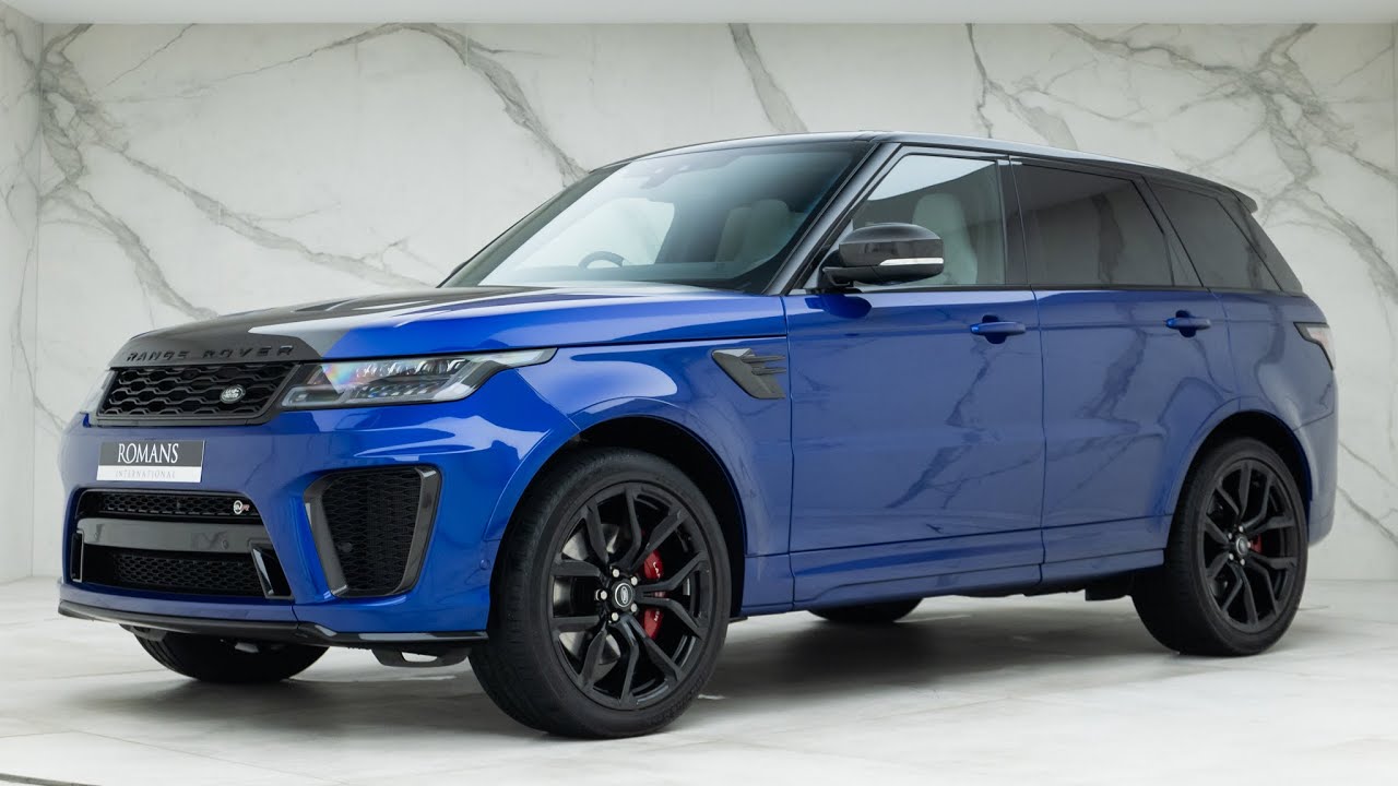 2022 Range Rover Sport 5.0 SVR Carbon Edition - Estoril Blue ...