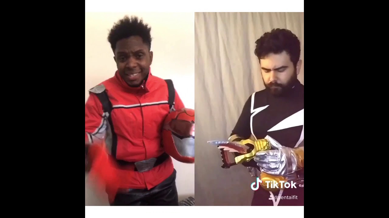 TikTok - Mighty Morphin Power Rangers Compilation Part 4: By ZentaiFit ...