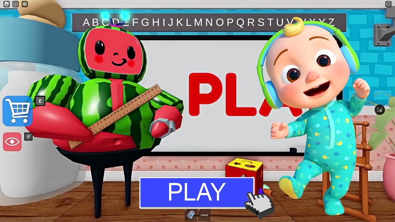 NEW GAME COCOMELON BARRY'S PRISON RUN! Obby Update #roblox #obby - YouTube