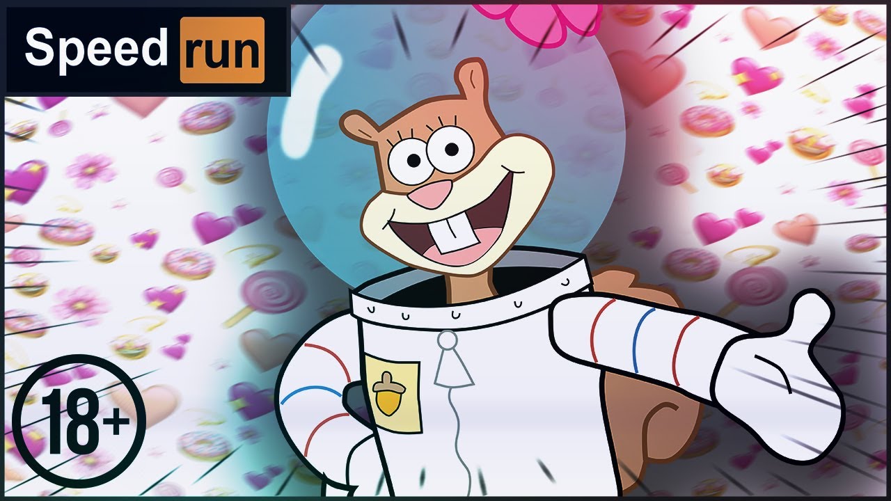 Sandy Cheeks Yahoo Speedrun - YouTube