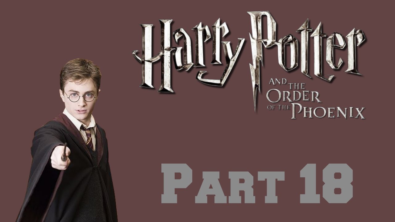 Harry Potter and the Order of the Phoenix (2007) Part 18 - YouTube