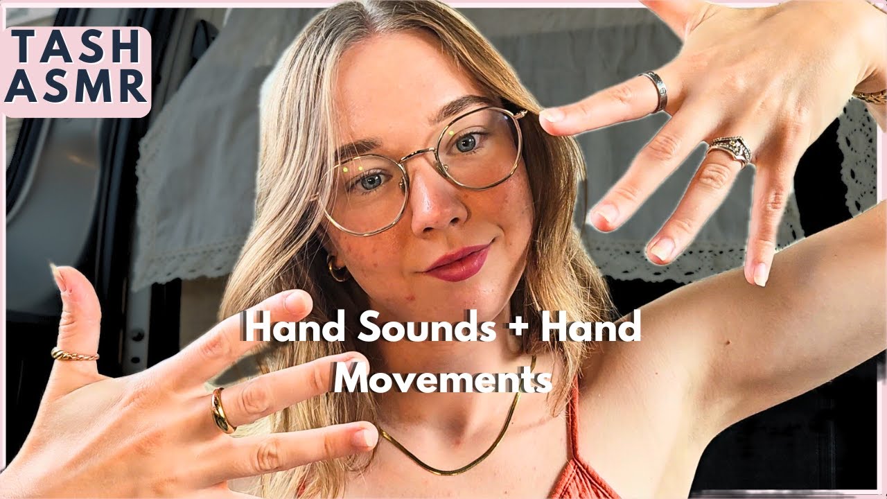 ASMR Hand Sounds + Hand Movements (Energy Spreading Trigger) - YouTube
