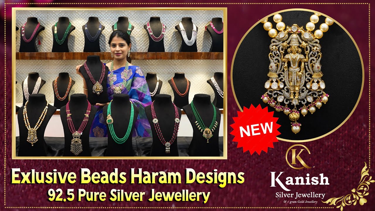 Exclusive Beads Haram Designs at Kanish Silver Jewellery # ...